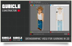 Qubicle 3D pixel art tool for creating and animating 3d pixel art in maya