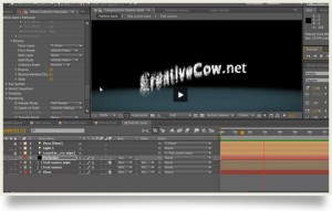 after effects text to sand effect using trapcode particular