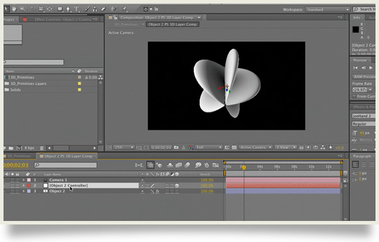 Exploring 3D Mesh Objects In Photoshops After Effects
