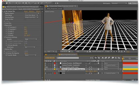 Warping Images To Build 3D Layer Environments In After Effects