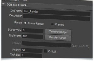 To BackBurner Script for Maya Sends Jobs to BackBurner Manager