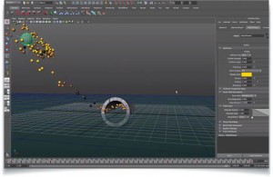 Create & Control a Particle Swarm in Maya