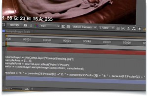 Using the Sample Image Expression in After Effects - Lesterbanks