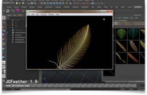 jcFeather Maya Plugin for Creating & Rendering Feathers - Lesterbanks
