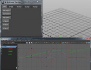 Animation Graph Curve Creator for Maya Creates Common Graph Curve ...