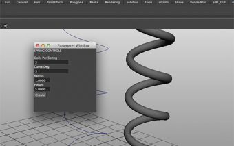 Spring Creator for Maya Simplifies Spring Creation and Animation - Lesterbanks