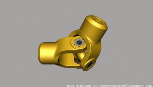 Creating a Rig for a Rotating Universal Joint Coupling in Maya Using ...