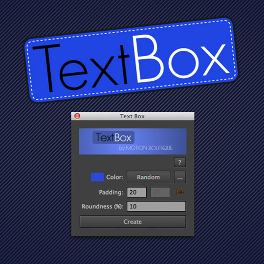 After Effects Free TextBox Script Easily Adds A Box Behind Your Text