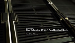 After Effects | Creating Reflective Metal Panels Using Displacement ...