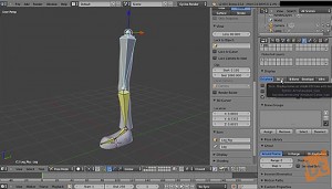 Blender | Creating a Basic Rig for a Character's Leg - Lesterbanks