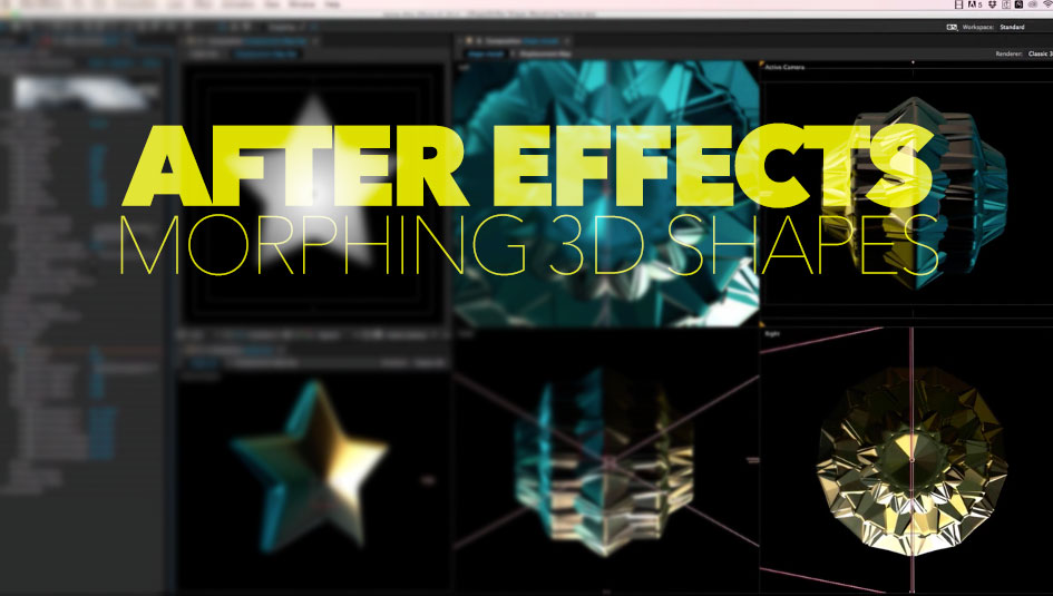 Morphing 3D Shapes In After Effects Lesterbanks