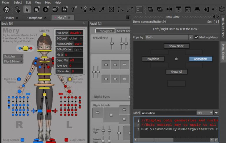 MG-Picker Studio Offers an Animator Friendly Picker Tool for Maya ...
