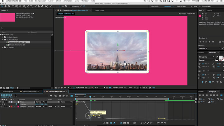 Smooth Out Those After Effects Keyframes Lesterbanks