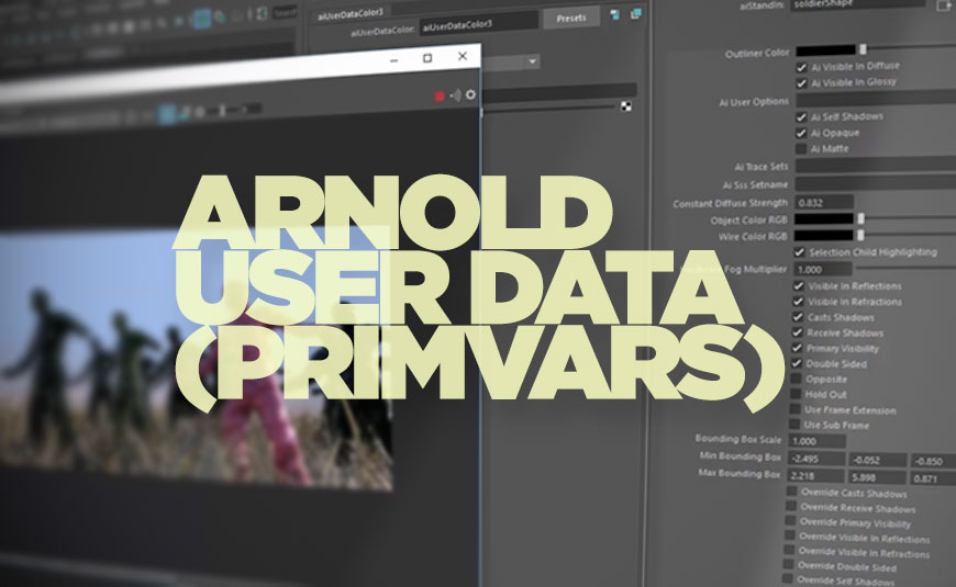 Take Control of Shaders in Arnold With UserData - Lesterbanks Take Control of Shaders in Arnold With UserData - Lesterbanks