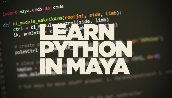 Kasper Larsson Offers Free Python For Maya 101 Course Lesterbanks 