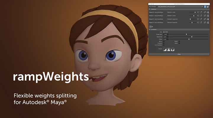 Rampweights Lets You Split Deformer Weights In Maya Lesterbanks 