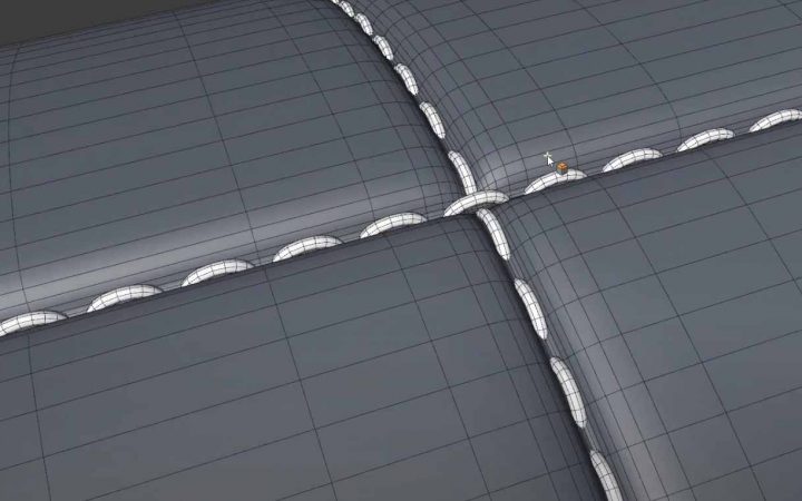 How to Create Stitching in Cinema 4D - Lesterbanks