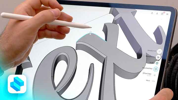 How To Work With 3D Type In Shapr3D Lesterbanks