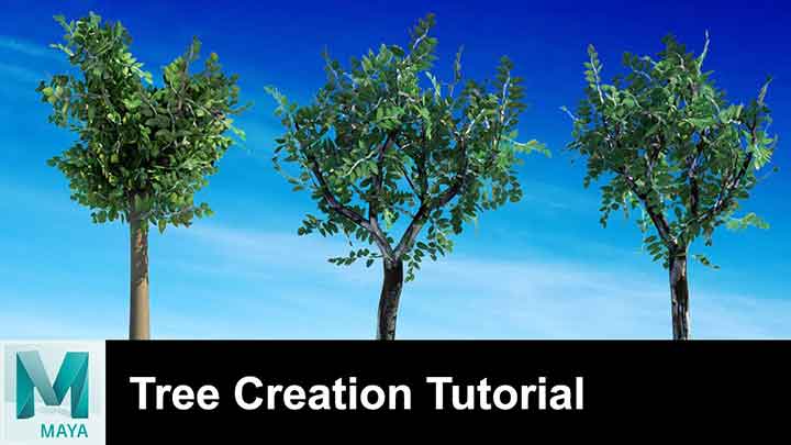 How To Animate A Tree With MASH In Maya Lesterbanks