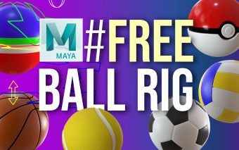 Create Two Types of Ball Bounce Animation in Maya - Lesterbanks